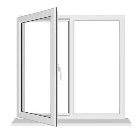 Rectangular White Upvc Casement Window Frame Grade Of Material Class E At ₹ 550 Sq Ft In Aluva