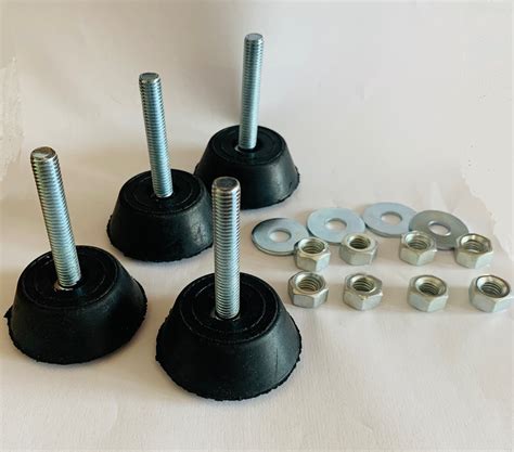 Anti Vibration Mounts For Air Conditioners Anti Vibration Kit In Black And Natural Rubber With