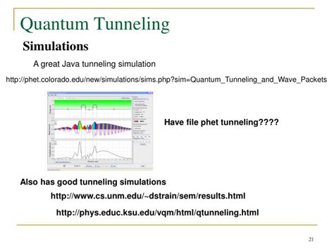 PPT Quantum Tunneling PowerPoint Presentation ID 1410202