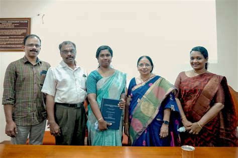 Congratulations5th Scholar Of The Research Department Dr Sathya Prakash With Research