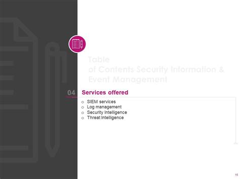 Security Information And Event Management Powerpoint Presentation Slides Presentation Graphics