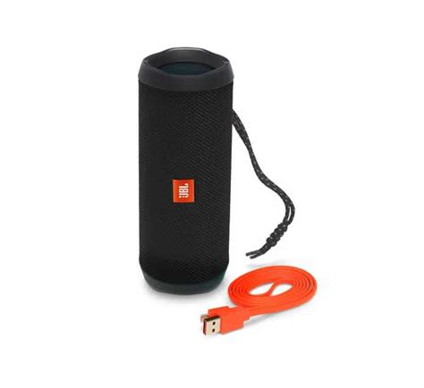 Jbl Flip Wireless Portable Stereo Speaker Black Prismatic Technology