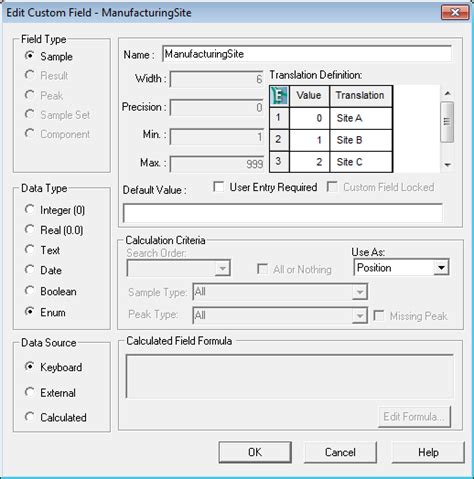 How To Create A Custom Field Of The Enumerated Pulldown Selection