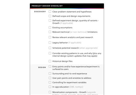 Product Design Checklist Figma Widget Luz Riquelme Product Design Ux Mentor And Speaker