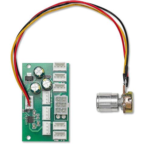 Buy PWM Fan Hub PC Fan Splitter Controller Used Pin Power With Rotary Switch And X Pin Port