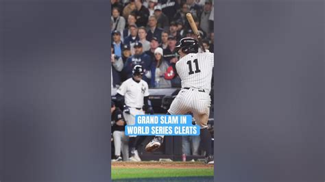 Anthony Volpes Grand Slam World Series Cleats Mlb Yankees Nyy Lad