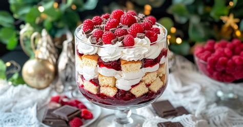 Raspberry Trifle Recipe Insanely Good