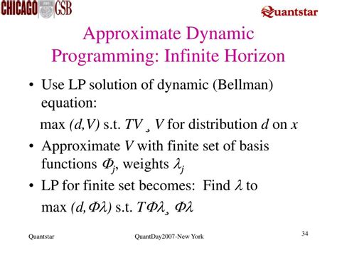 Ppt Dynamic Portfolio Optimization Using Decomposition And Finite