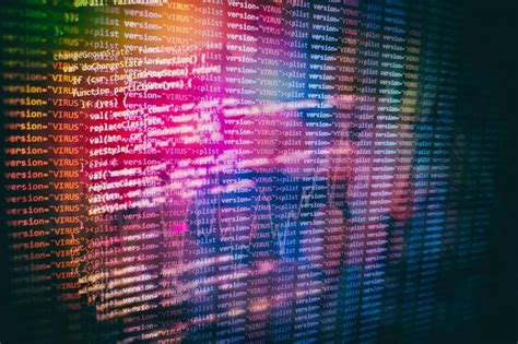 Premium Photo Closeup Developing Programming And Coding Technologies