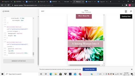 Full Width Color Block Behind Text In Markdown Block Customize With Code Squarespace Forum