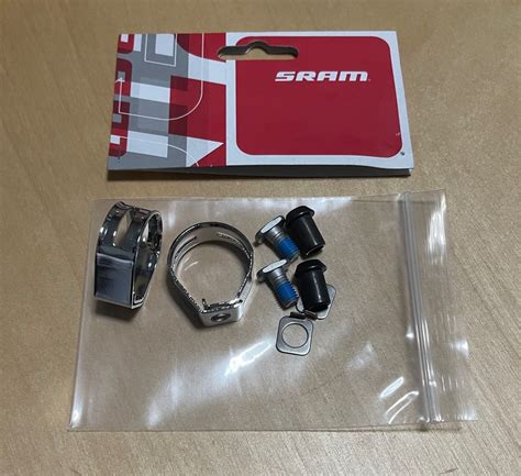 Sram Shifter Clamp Kit 1 Pair Red Force Rival Apex Sports