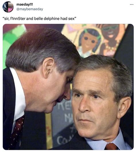 Bush Finn And Belle Delphine Collaboration Know Your Meme