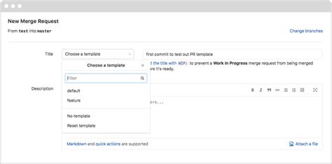 Better Pull Requests And Merge Requests With Templates