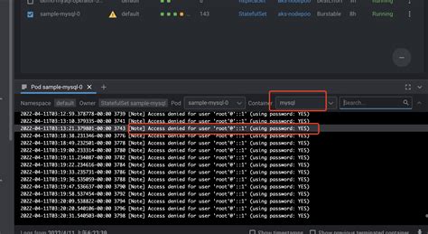 按照文档安装，sample Mysql 0一直无限重启 · Issue 440 · Radondbradondb Mysql Kubernetes · Github