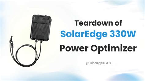 Solaredge Power Optimizer Datasheet Key Specifications And Features