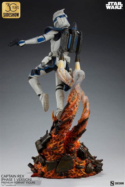 Star Wars Premium Format Figure Captain Rex Phase 1 Version Sideshow