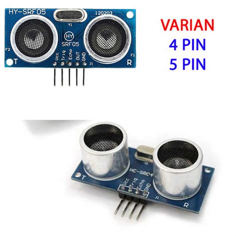 Jual Sensor Ultrasonic Ardunio Robotika 5pin Kota Bandar Lampung Retro Computer Tokopedia