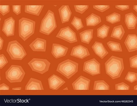 Abstract Modern Turtle Shell Seamless Pattern Vector Image