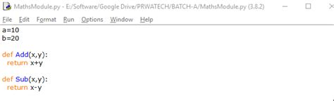 Python Notes Python Modules