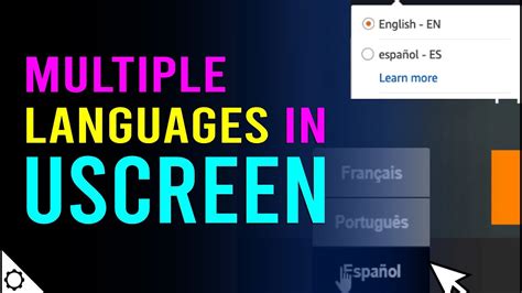 How To Add Multiple Languages To Your Uscreen Platform Youtube