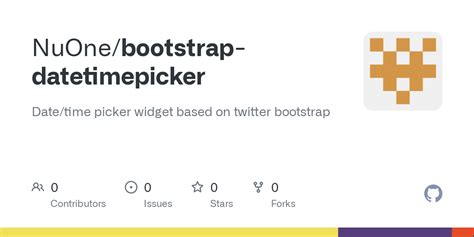 Github Nuonebootstrap Datetimepicker Datetime Picker Widget Based
