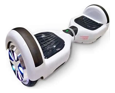 Skate Eletrico 6 Polegadas Bluetooth Infantil Criança Branco Parcelamento Sem Juros