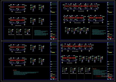 94structural Drawing In Autocad File For House