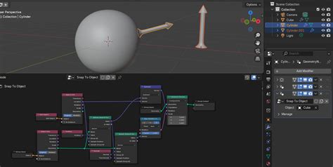 geometry nodes align object to another s nearest face normal