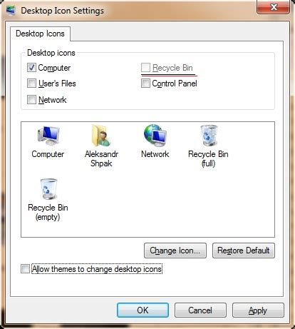 How To Show The Recycle Bin Icon On The Desktop In Windows 7 Super User