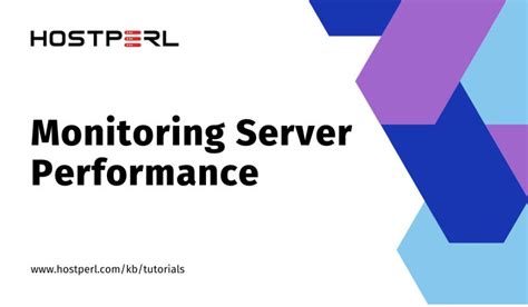 Monitoring Server Performance Hostperl Hostperl Web Hosting Solutions
