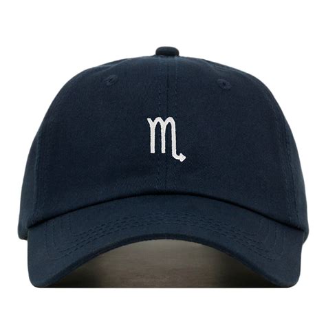 Scorpio Baseball Hat Embroidered Dad Cap • Zodiac Horoscope Celestial