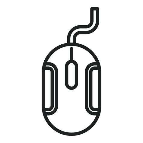 Interface Mouse Icon Outline Vector Web Button 16159492 Vector Art At