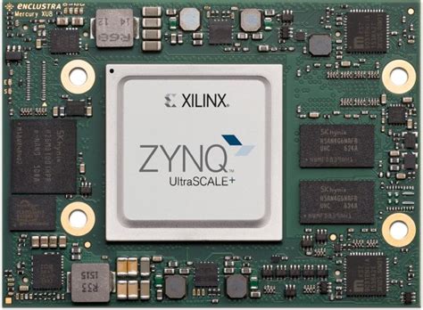 Xilinx Zynq UltraScale High Bandwidth MPSoC Module Enclustra GmbH Story PresseBox