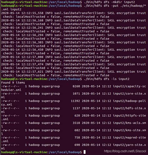 Mapreduce分布式计算：使用hadoop自带的wordcount程序、grep程序和pi程序hadoop自带的程序有哪些 Csdn博客