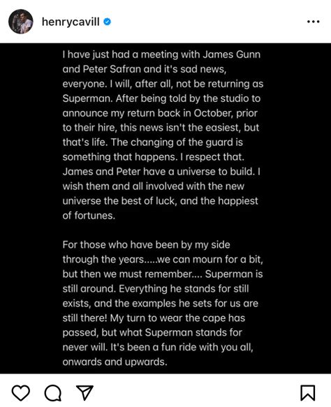 Its Confirmed Henry Cavill Will No Longer Be Superman Fly Fm