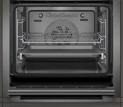 Neff Slide And Hide Built In Single Multifunction Oven Graphite B3ace4hg0b