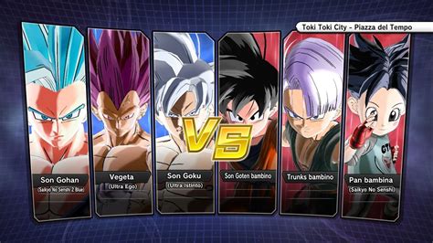 Xenoverse 2 Requested Match Pc Goku Uivegeta Uegohan Sns2 Blue