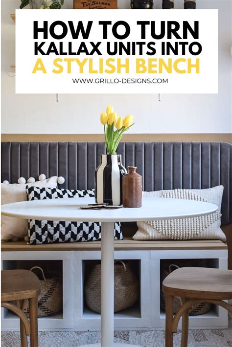 Ikea Kallax Hack How To Turn Shelving Units Into A Stylish Bench