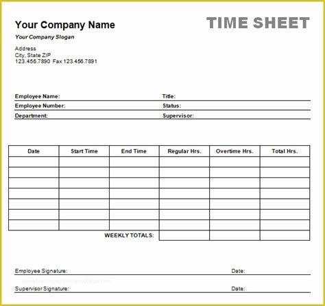 Project Timesheet Template Free Of Weekly Project Task Timesheet Form