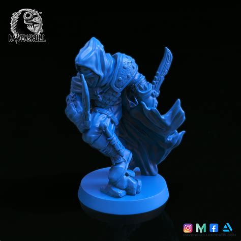 Ravenskullrecords Miniature Assassin Miniature Nameless Shadow