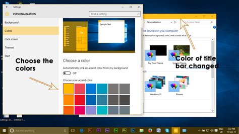 Best Guide Change Title Bar Color In Windows 10 Appuals