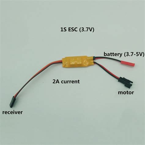 1s 2s 3s Micro Twee Weg Geborsteld Esc Speed Contr Grandado