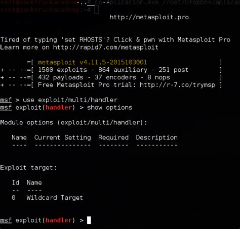 Metasploit Atacando A Windows Backtrack Academy