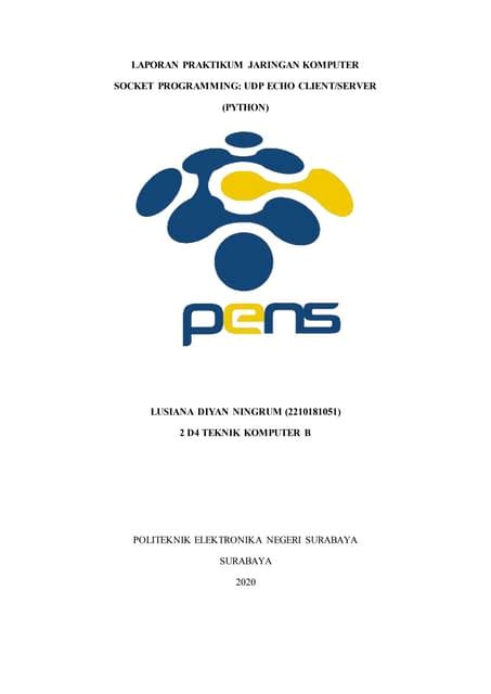 Socket Programming Udp Echo Client Server Python Docx