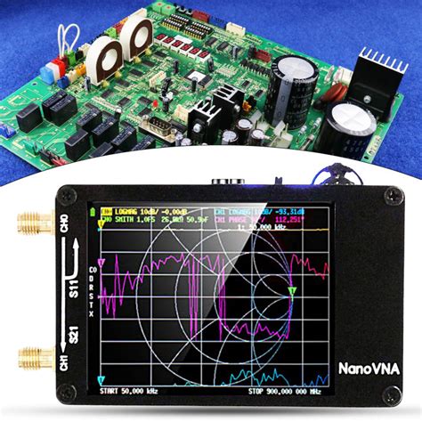 Nanovna H Network Antenna Analyzer Power Display Low Noise Touch Screen Measuring Vswr S
