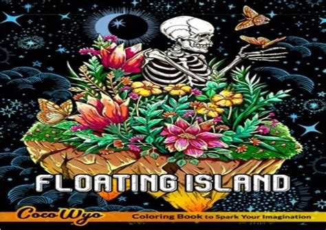 PPT PDF Floating Island Coloring Book Adults Coloring Books With Floating Landscape