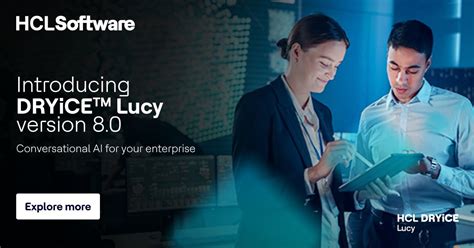 Hclsoftware On Linkedin Dryice Lucy V8 0