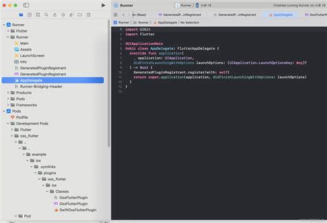 Flutter混编之路ios插件0基础开发（mac环境）flutter插件开发教程ios Csdn博客