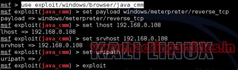 Hack Windows Pc Using Java Cmm Remote Code Execution Hacking Articles