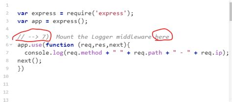 Basic Node And Express Implement A Root Level Request Logger Middleware Javascript The